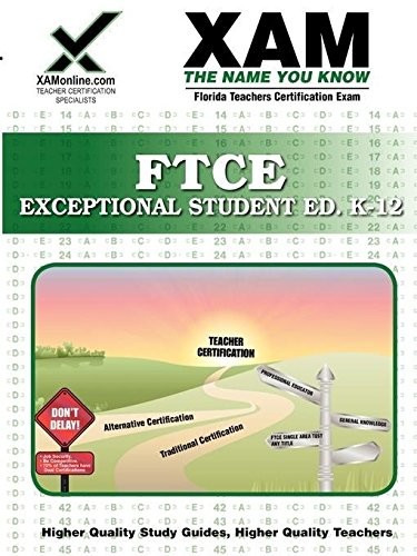 FTCE EXCEPTIONAL STUDENT EDUCATION K-12 By Sharon Wynne 9781581972740| eBay