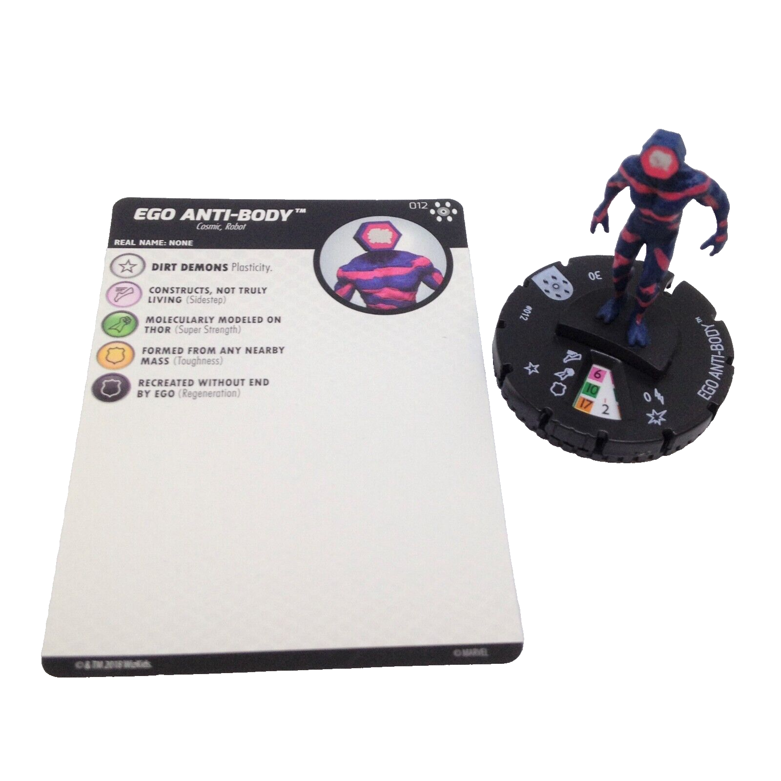Heroclix Avengers Infinity Ego Anti-Body 012 Common | eBay