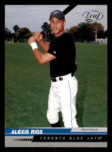 2005 Leaf #197 Alex Rios Toronto Blue Jays | eBay