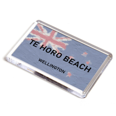 FRIDGE MAGNET - Te Horo Beach - Wellington - New Zealand Flag | eBay ...