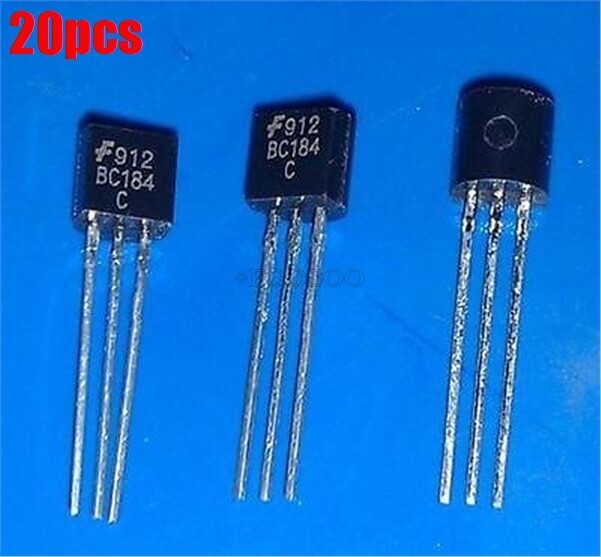20Pcs BC184C BC184 Npn General Purpose Silicon Amplifier Transistor ch ...