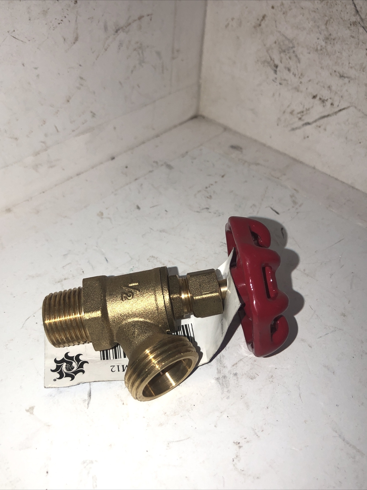 1/2" Prime Flow~Red Hose Cock-1/2" Bib-Boiler Drain-Spigot-1/2" MNPT/1/ ...