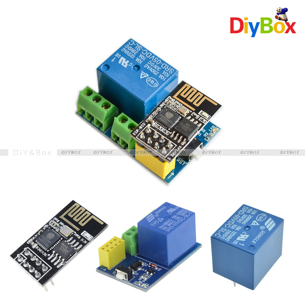 ESP8266 ESP-01S 5V Wifi Relay Module SRD-5VDC-SL-C for DIY TOI ...