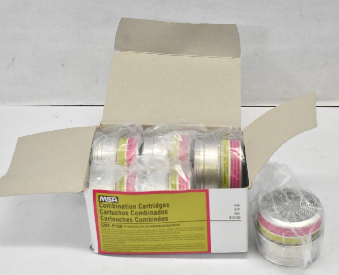 MSA 815182 Comfo Chemical and Combination Cartridge (Pack of 6) for ...