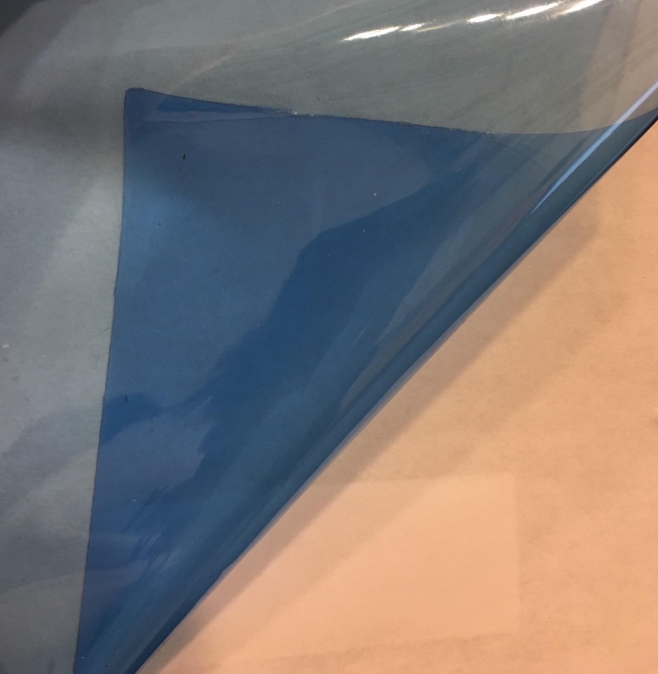 Transparent Clear See Through Plastic Vinyl Tinted 10 Gauge Fabric 54 ...