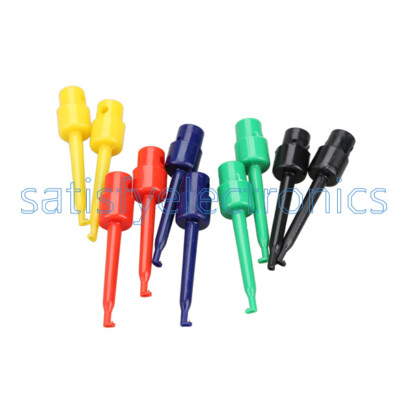 20pcs Large Size Round Single Hook Clip Test Probe for Electronic ...