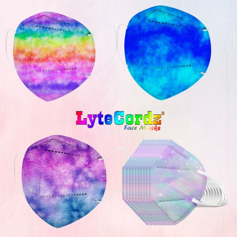 KN95 Face Mask Cover Personal Protective - NO VALVE - Many Designs and ...