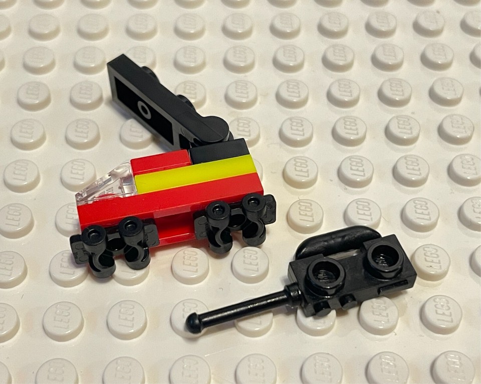 Lego City "remote control" toy train firetruck from 2024 Advent ...