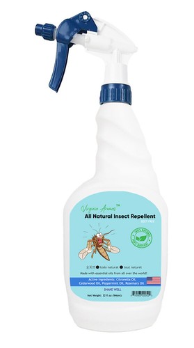 All Natural Repellent (32 fl oz Ready-to-use spray) - Virginia Aroma | eBay