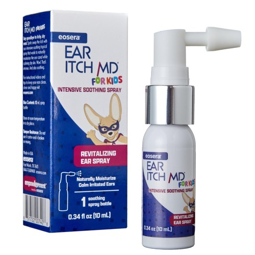 eosera® Ear Itch MD® for Kids – Soothing Ear Drops for Dry, Itchy Ears ...