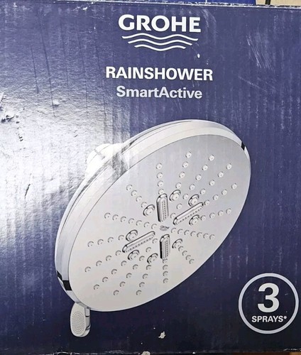 GROHE 26789000 SmartActive Multifunction Rain Shower Head Chrome | eBay