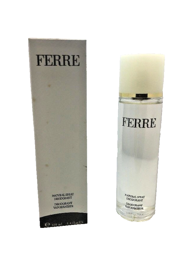 FERRE Femme 3.3 oz/100 ml Deodorant Spray NON CELLOPHANE | eBay