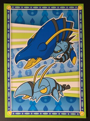 Clawitzer Clauncher Pokemon Center Post Card 2013 Japanese | eBay