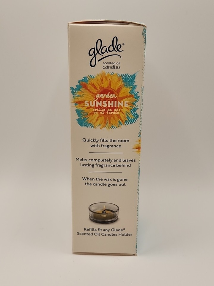 GLADE Scented Oil Candles Spring Collection Limited Edition Garden ...