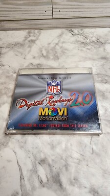 NFL Movi Motion Vision Digital Replay 2.0 Motion Image Football 1996 ...