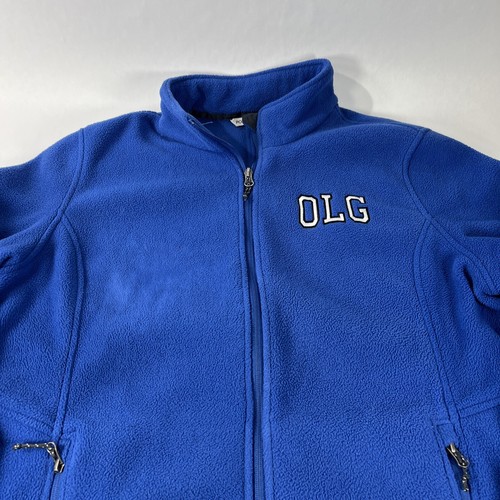 Our Lady of Grace Catholic School Fleece Jacket Blue Size Womens 2XL ...