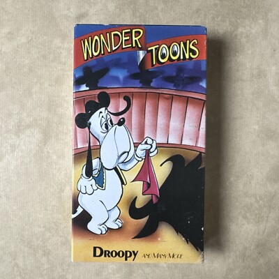 Wonder Toons Featuring Droopy And Many More VHS 1996 | eBay