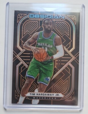 2020-21 Obsidian Tim Hardaway Jr. Electric Etch Blue /50 | eBay