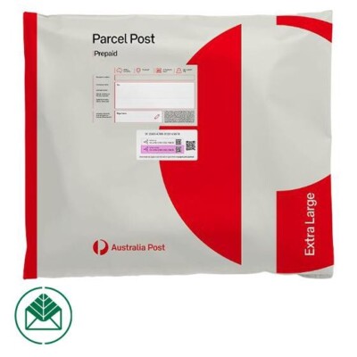 2 X Australia Post, Parcel Post, Extra Large Prepaid Satchels | eBay ...