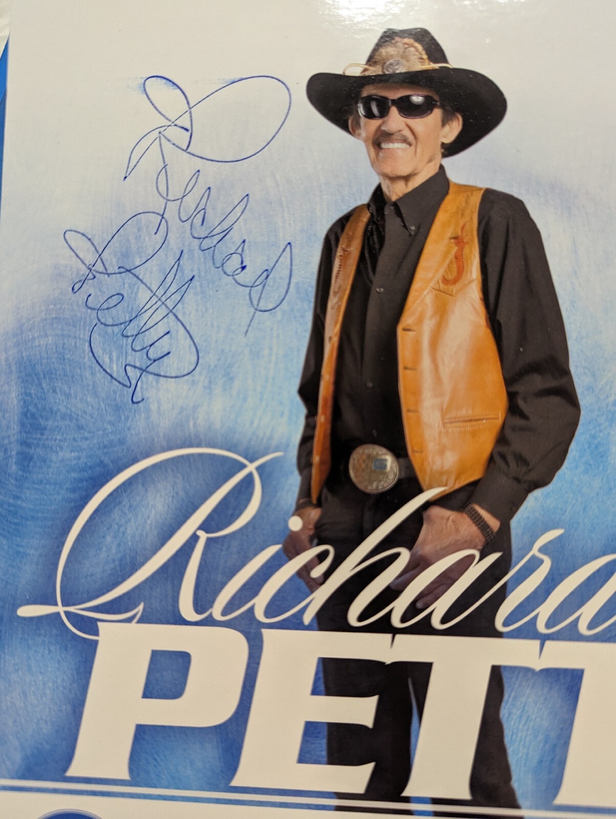Richard Petty Autograph Signed Photo see description | eBay