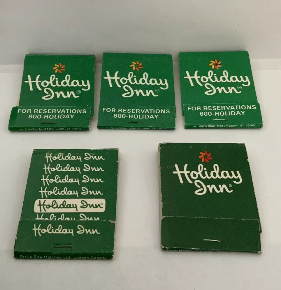 Various Vintage Holiday Inn Matchbooks, Set of 18 | eBay
