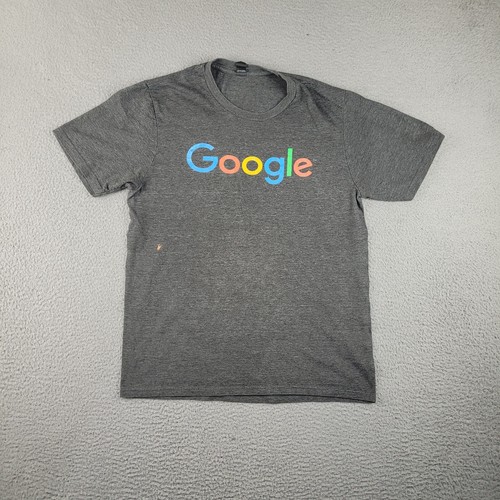Google Shirt Mens Small Gray Employee Crew Member Uniform Replacement ...