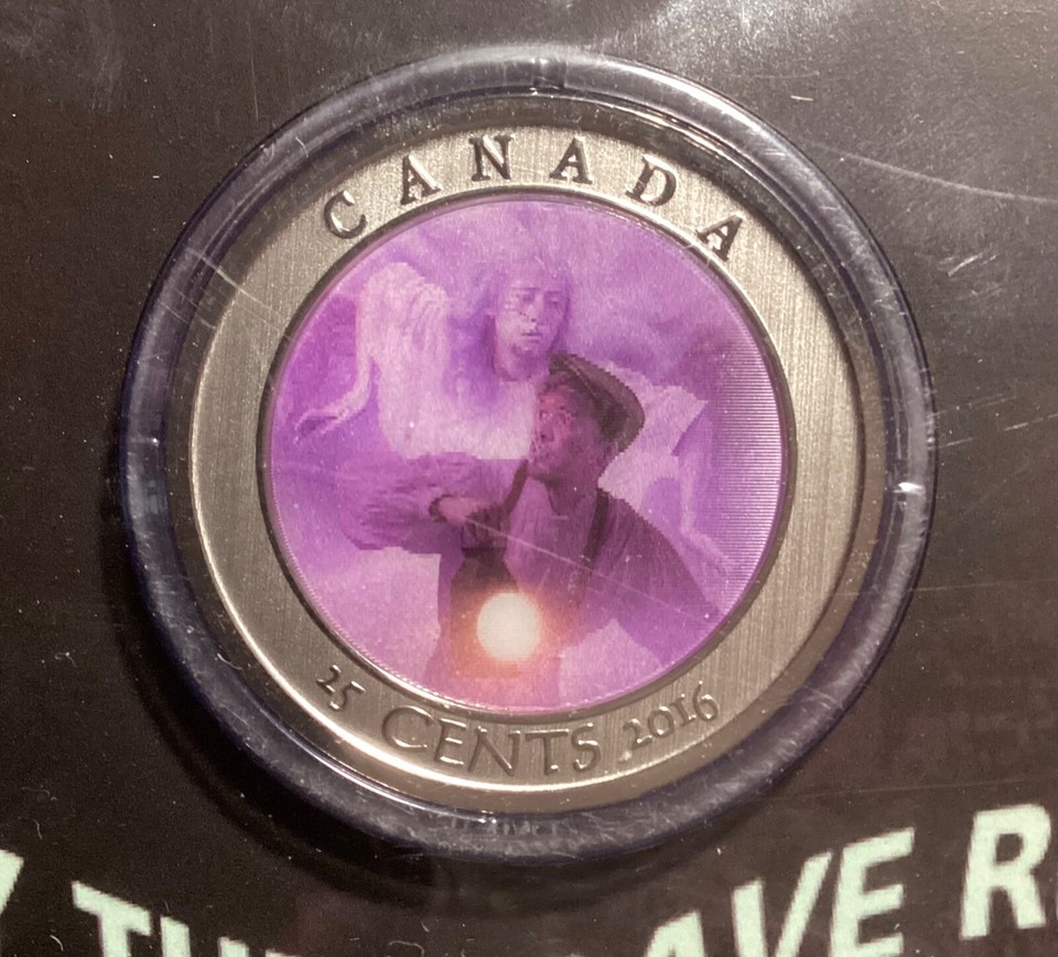 Canada 2016 Haunted Canada: Bell Island 25Ct Coin and Stamp (Original ...