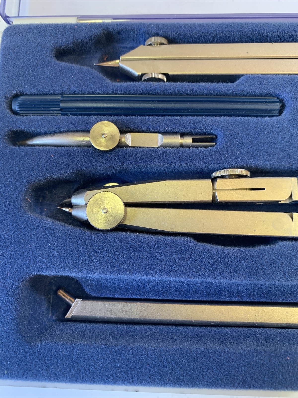 STAEDTLER MARS QUICKBOW DRAFTING COMPASS SET GERMANY 552 11 A61N LOOKS ...