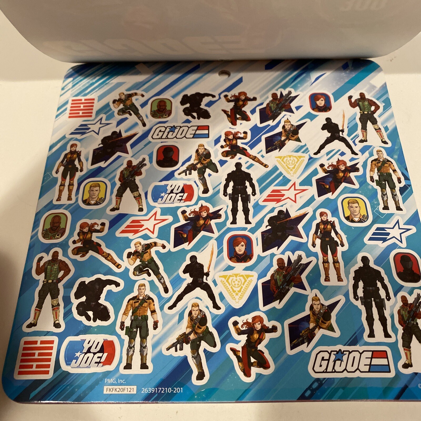 GI Joe Sticker Book - NEW - 300 Stickers! Scrapbooking Boys Birthday ...