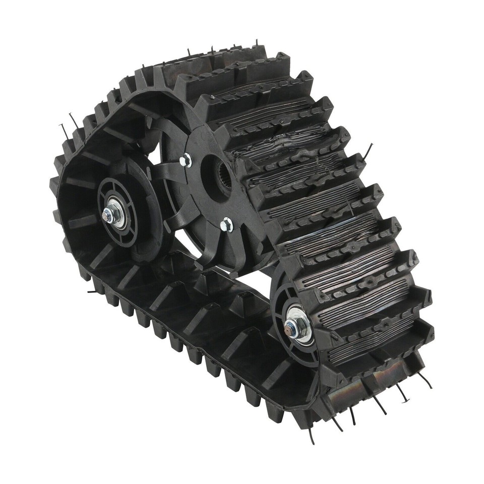 Pair of Wheel Snow Tracks Sand Snowmobile Track For ATV UTV Quad Mower ...