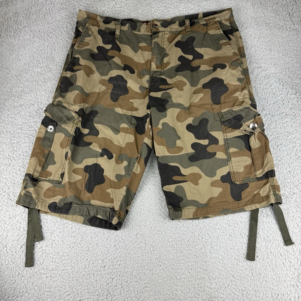 Pantalones Cortos Cargo Camuflados Pantalon Cortos De Carga Para Hombre ...