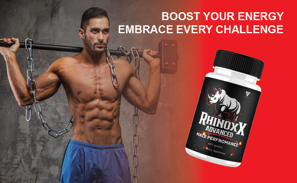 (3 Pack) Rhinoxx Advanced Performance, Rhinoxx Energy Capsules (180 ...