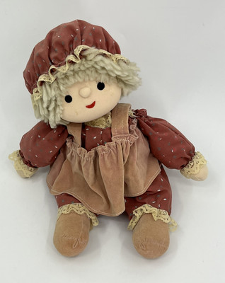 Vintage Musical Wind Up Rag Doll Animated Plays Tomorrow From Annie ...