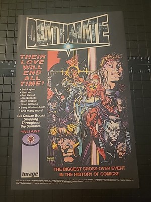 Death Mate Valiant Image Comic 1992 Print Ad 7x10 Great To Frame | eBay