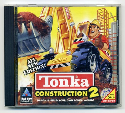 Tonka Construction 2 PC CD-ROM Game Hasbro 1999 Windows 95/98 ...
