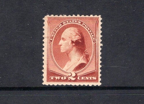 U.S. SC.#210-2c RED BROWN WASHINGTON 1883 ABN ISSUE-MINT--CAT. $45.00 ...