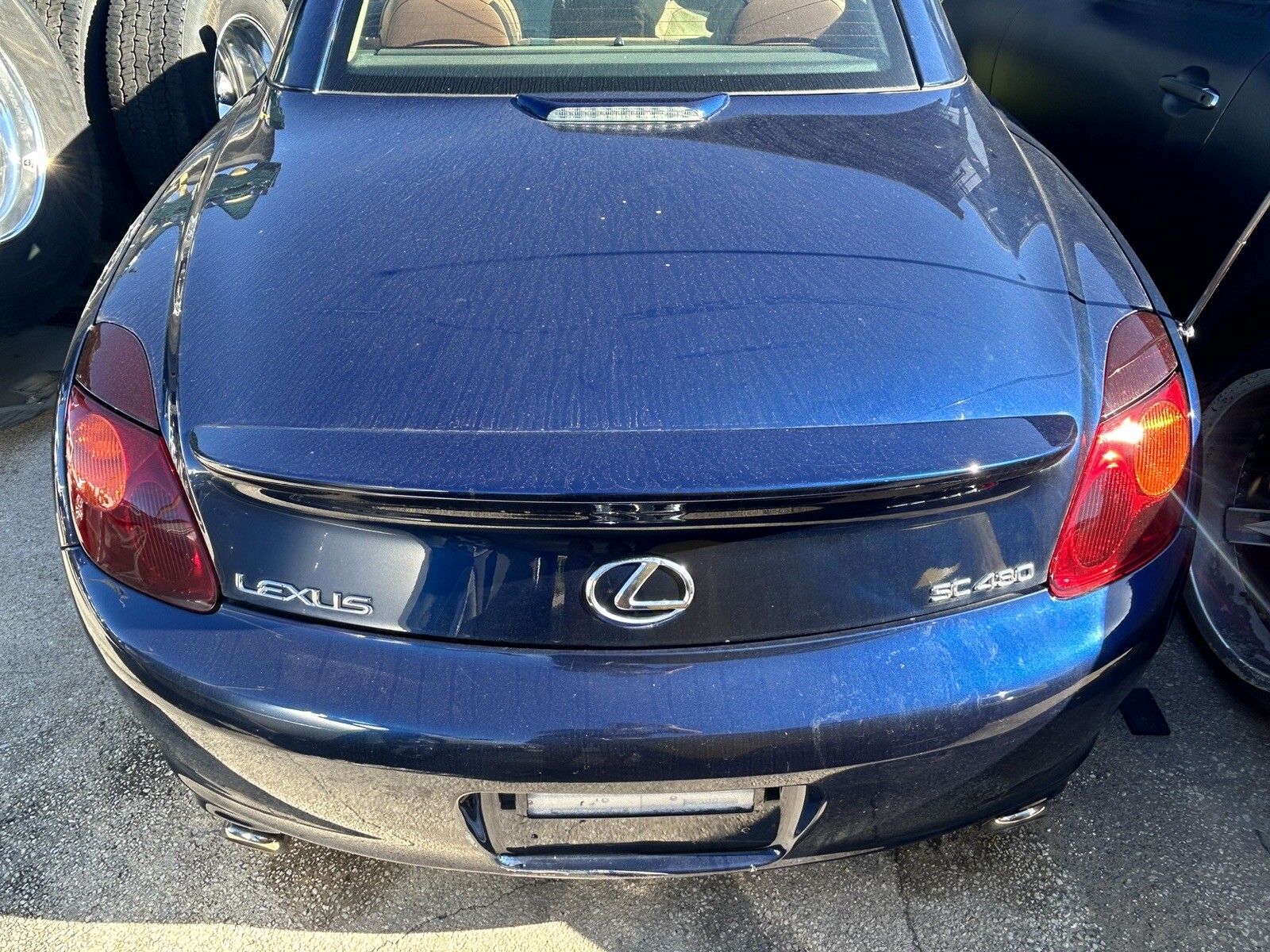 2002-2010 LEXUS SC430 REAR HATCH DECKLID TRUNK LID ASSEMBLY OEM BLUE⭐️⭐ ...