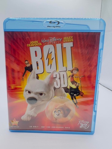 Bolt 3D Blu-Ray Movie - Blu-ray - PROMO RARE VERSION | eBay