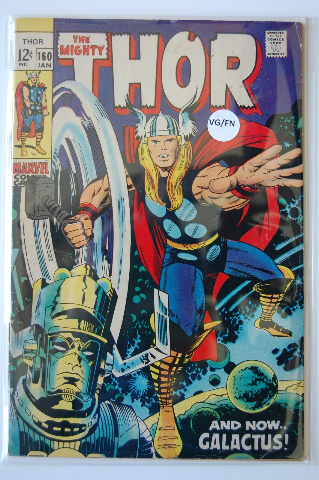 THOR (1969) #160 | VG/FN | Galactus Ego the Living | eBay