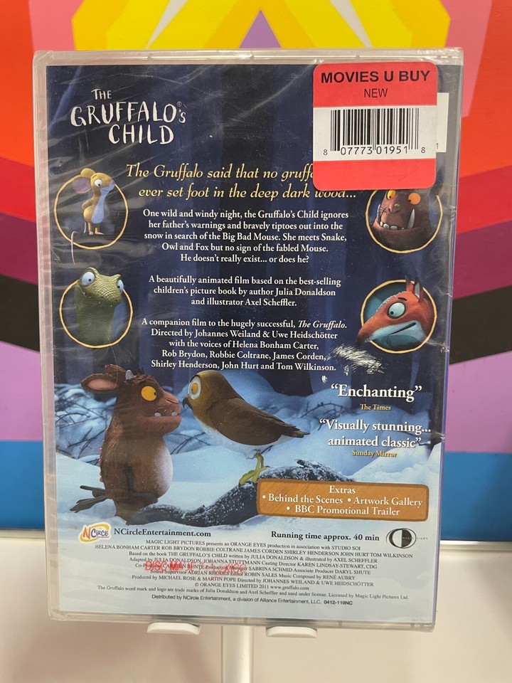 Gruffalo: The Gruffalo's Child (DVD) NEW SEALED | eBay