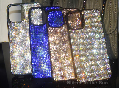 Bling Diamond Case For iPhone 11 12 13 14 Pro Max XR XS With Swarovski ...