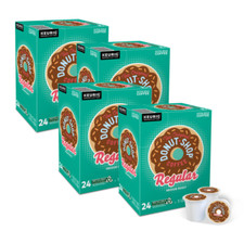 Barista Organica Coffee 32 Donut Shop Blend Medium Roast Pods K Cups 1 ...