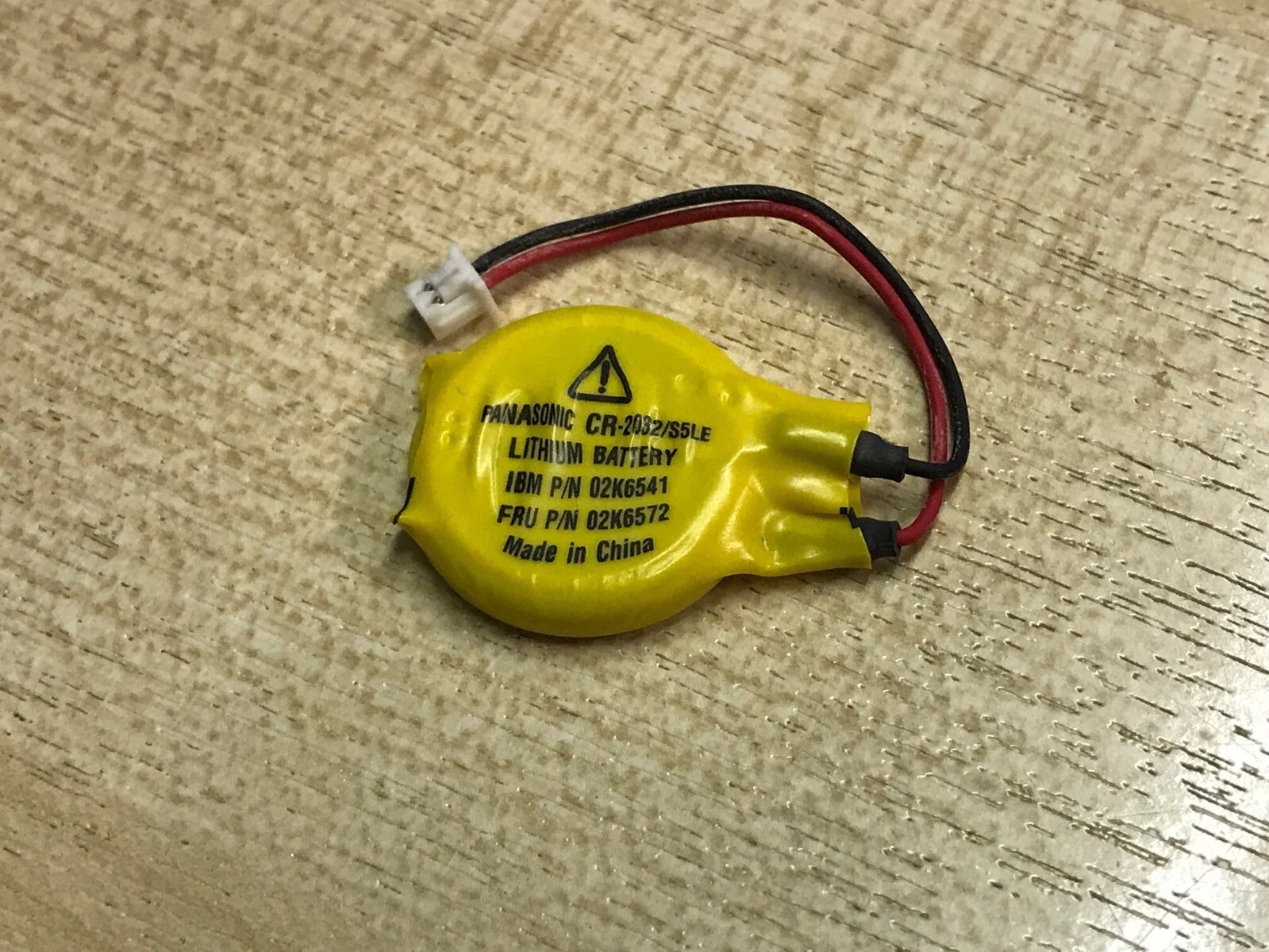 Lenovo THINKPAD T61 R61 T43 T60 T400 T500 T410 CMOS Bios Battery ...