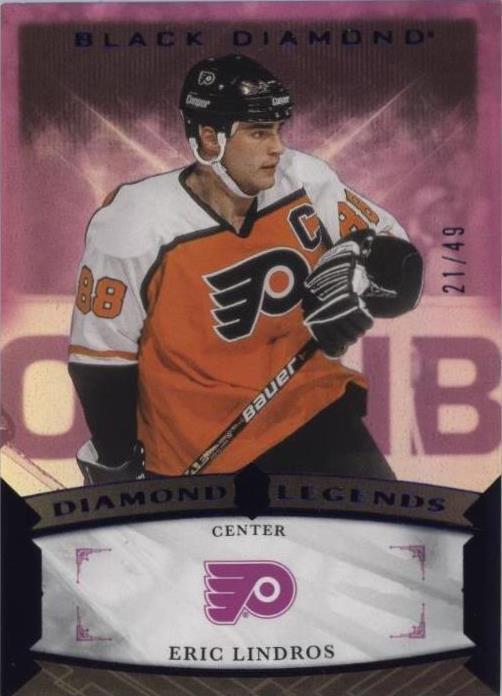 2023-24 Upper Deck Black Diamond - Diamond Legends Eric Lindros #BDL-EL ...