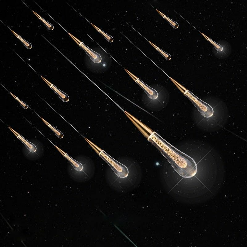 Modern Pendant Lights Crystal Luminous Creative LED Water Drop Indoor ...