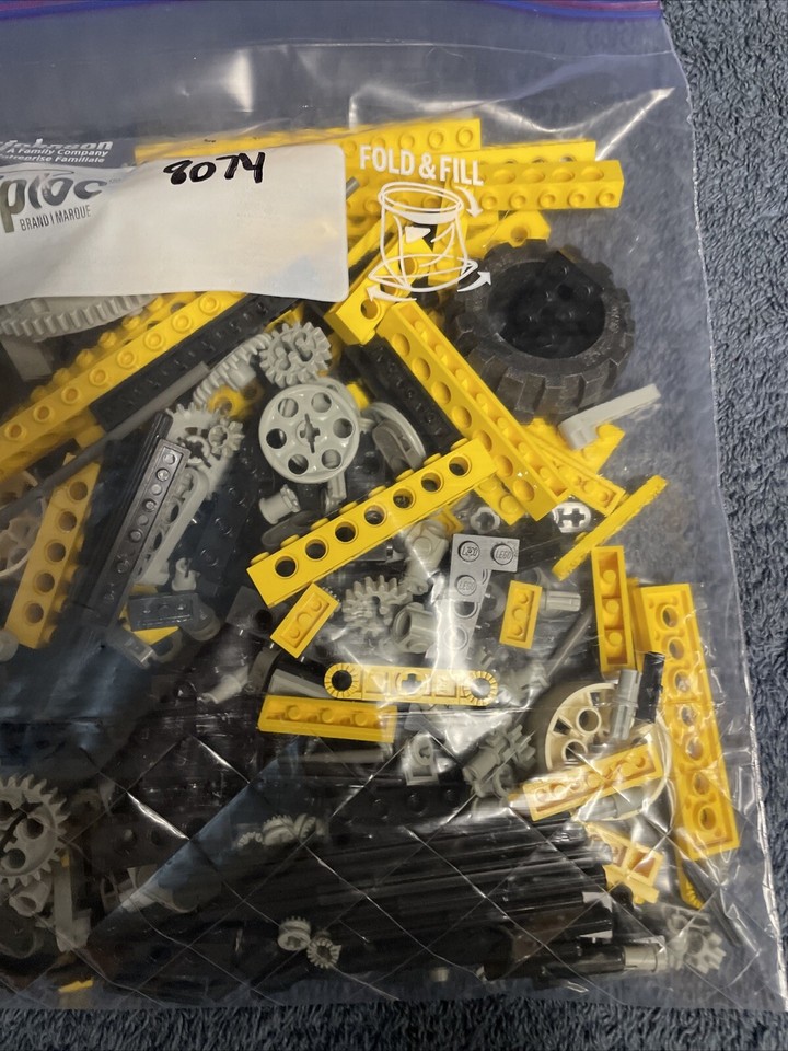 LEGO Technic 8074 Universal Set With Flex System 100% Complete | eBay