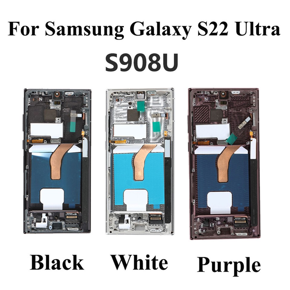 For Samsung Galaxy S22 Ultra S908U OLED Display LCD Touch Screen ...