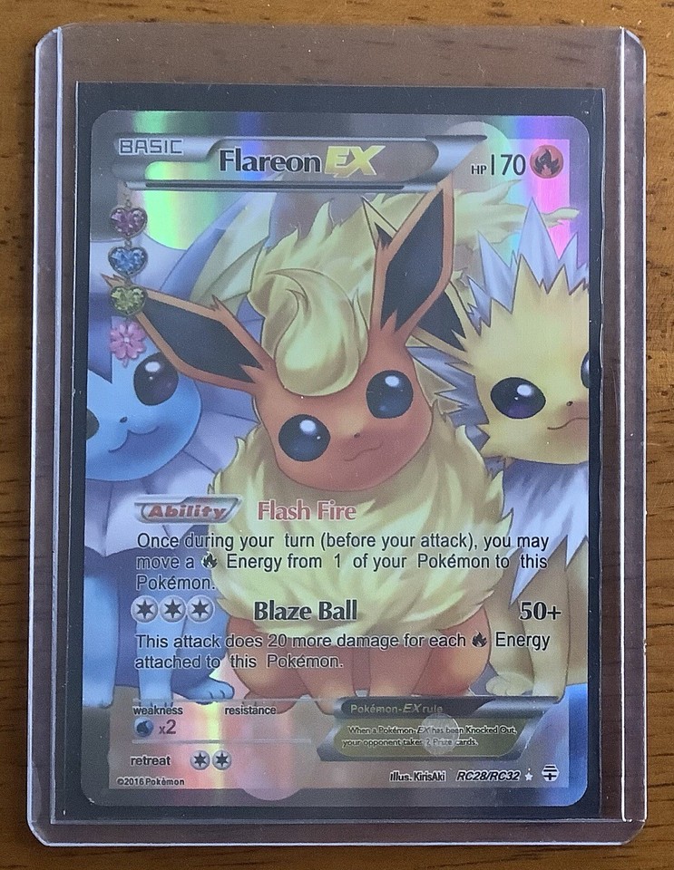 Pokemon Generations Basic Set 2016 Holo #RC28/RC32 FLAREON EX… | eBay