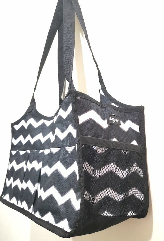 Organizing Utility Keep it Tote Bag 31 gift in Black Chevron New | eBay