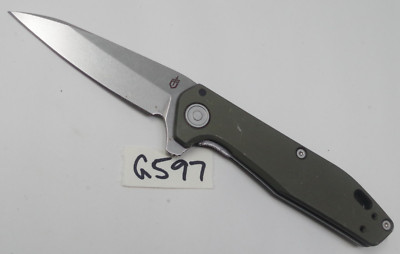 Tan Gerber Fastball Flipper Pocket Knife Black Draw Plain Edge Drop ...